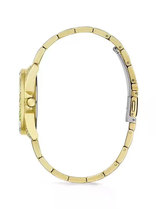 Guess Crystal Watch With Date Function