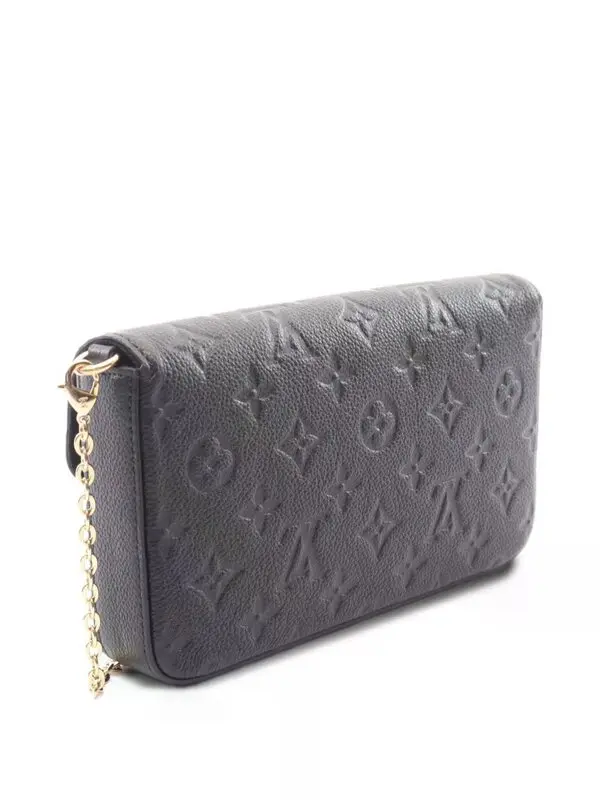 LOUIS VUITTON Felicie Shoulder Bag - Black