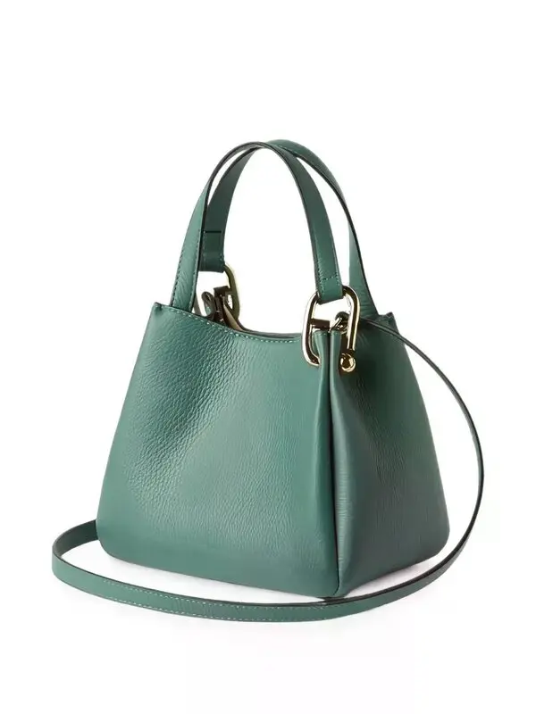 Furla Grained Leather Tote Bag