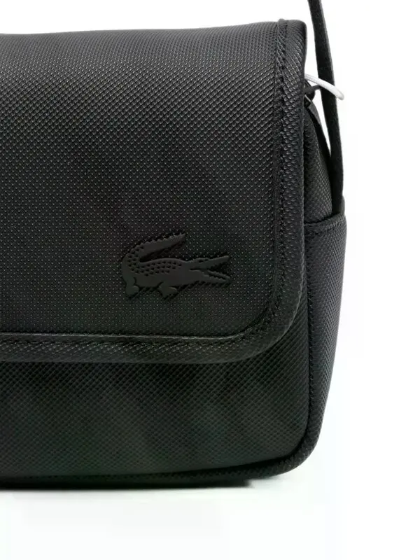 Lacoste Textured Logo Shoulder Bag
