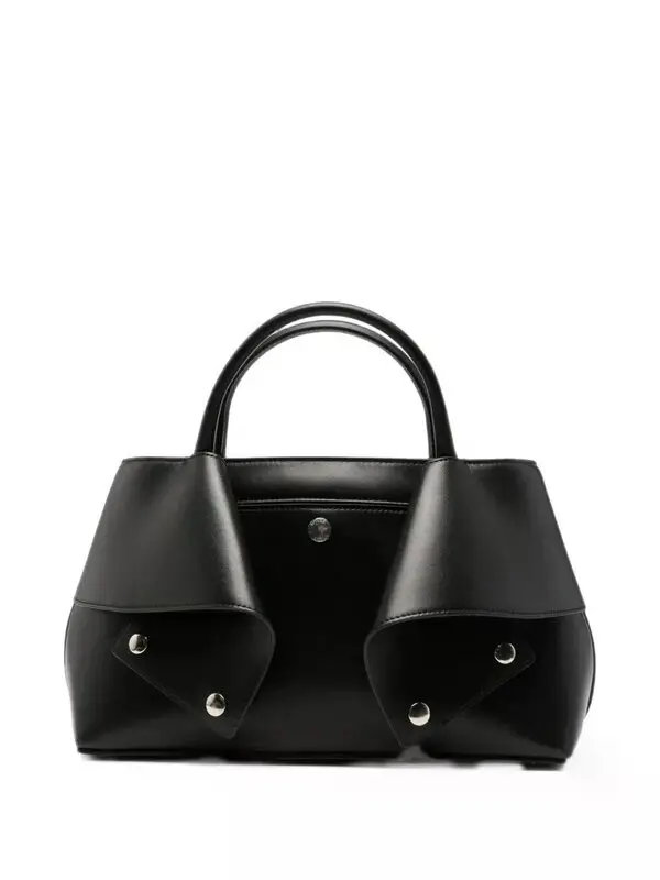 TOTEME Small Mercer Leather Tote Bag - Black