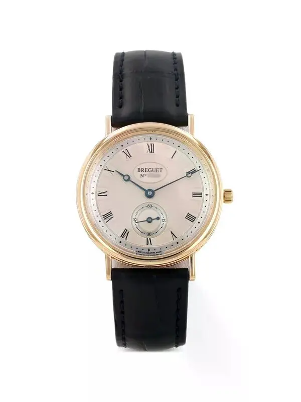 BREGUET 34mm Classique Yellow Gold Watch - Neutrals
