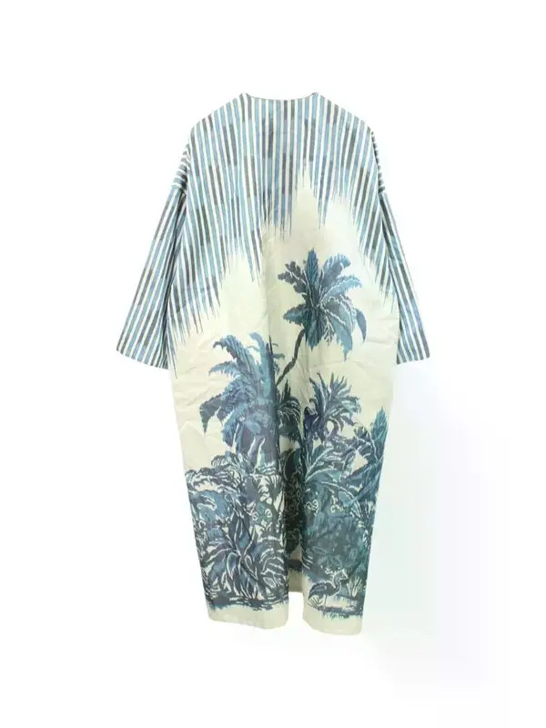 Dior Reversible Silk Gown Coat