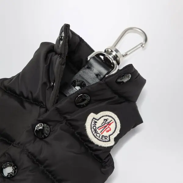 Moncler Down Jacket-shaped Keyring In Nylon