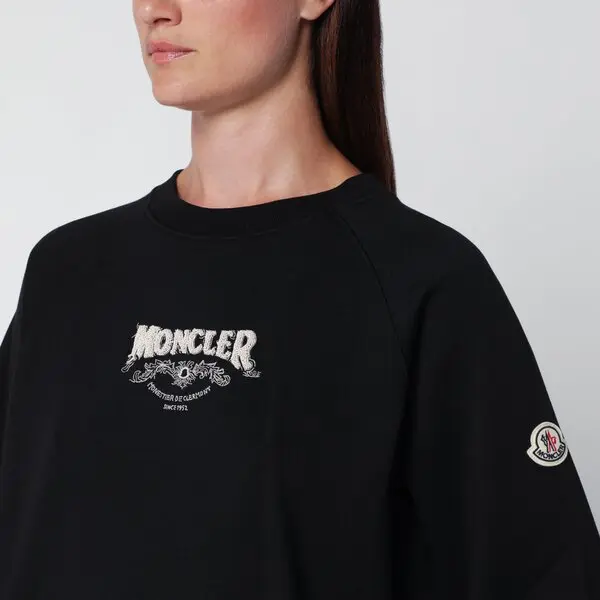 Moncler Sweatshirt With Embroidered Logo