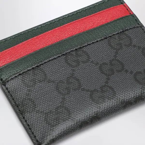 Gucci Gg Supreme Canvas Card Holder