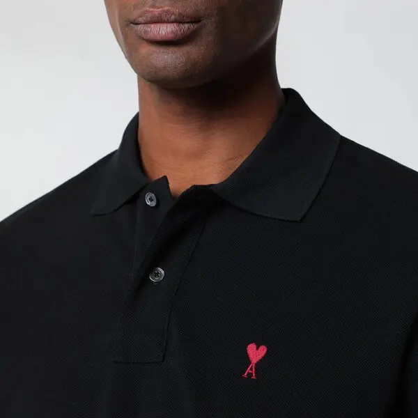 AMI Paris De Coeur Polo Shirt