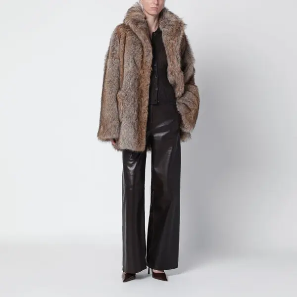 BB COUTURE Brigitte Faux Fur Coat