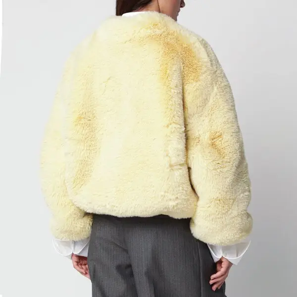 THE FRANKIE SHOP Faux Fur Bomber Jacket