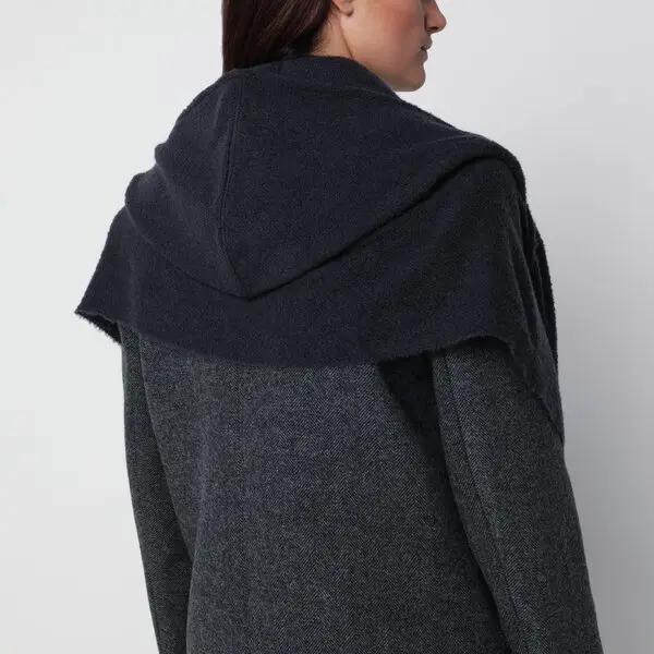 Destin Navy Opus Scarf In Wool