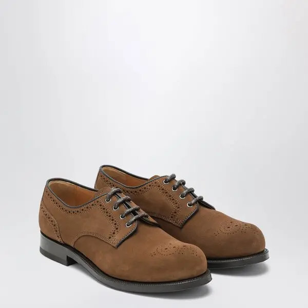 Church's Tobacco Suede Lace-up Derby Shoes