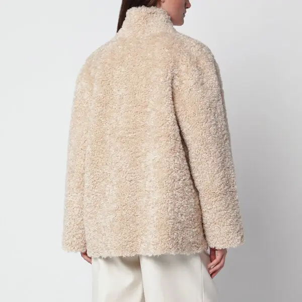 Source Unknown Manuela Teddy-effect Shearling Jacket