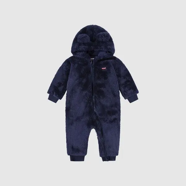 LEVI'S Baby Bear Sherpa Coverall - Blue