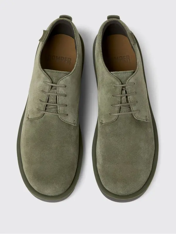 Camper Wagon Suede Derby Shoes