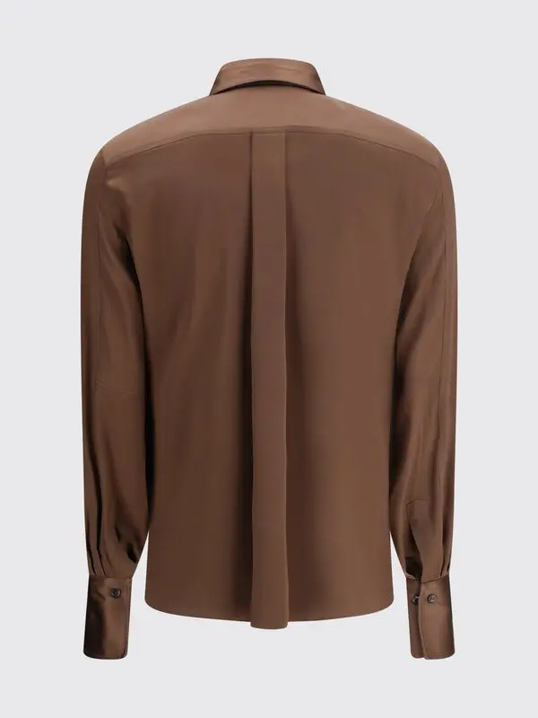 Brunello Cucinelli Slim Fit Silk Shirt