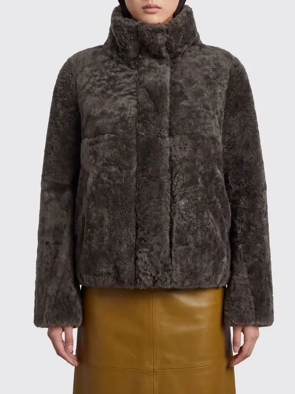 Brunello Cucinelli Fur Coat Colour - Grey
