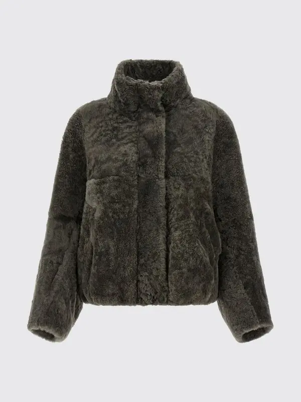 Brunello Cucinelli Fur Coat Colour - Grey