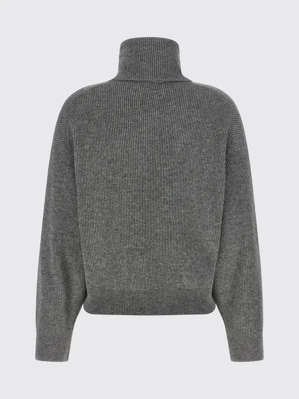 Brunello Cucinelli Ribbed Turtleneck Jumper - Grey
