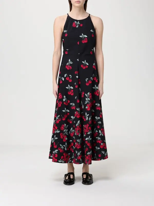 TWINSET Printed Midi Dress