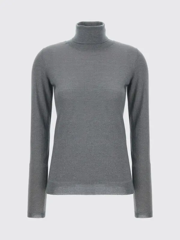 Brunello Cucinelli Fine Knit Turtleneck Jumper - Grey