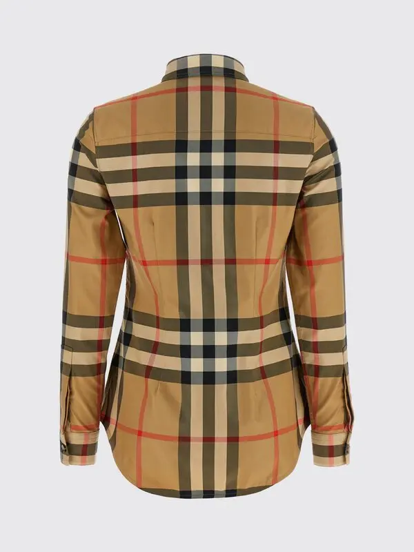 Burberry Long-sleeved Iconic Check Cotton Shirt