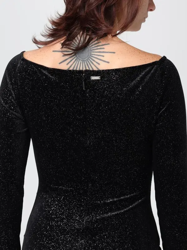 Armani Exchange Embellished Midi Dress