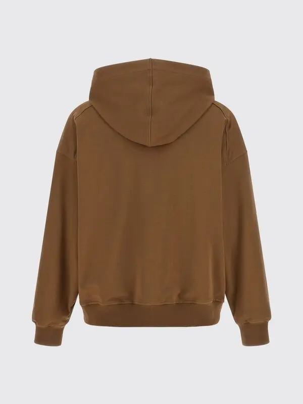 Brunello Cucinelli Zip-up Hooded Sweatshirt - Brown