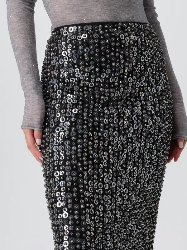 Pinko Embellished Midi Skirt