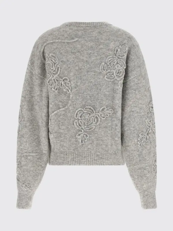 ROTATE BY BIRGER CHRISTENSEN Embroidered Crew Neck Jumper