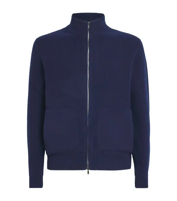FIORONI CASHMERE Half-zip Sweater