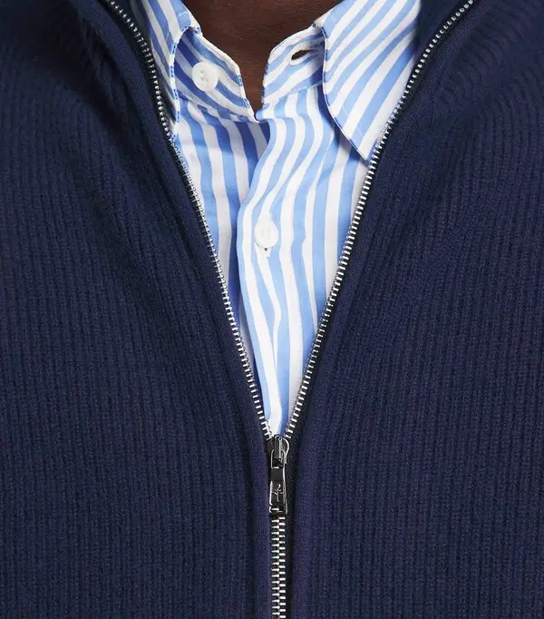 FIORONI CASHMERE Half-zip Sweater