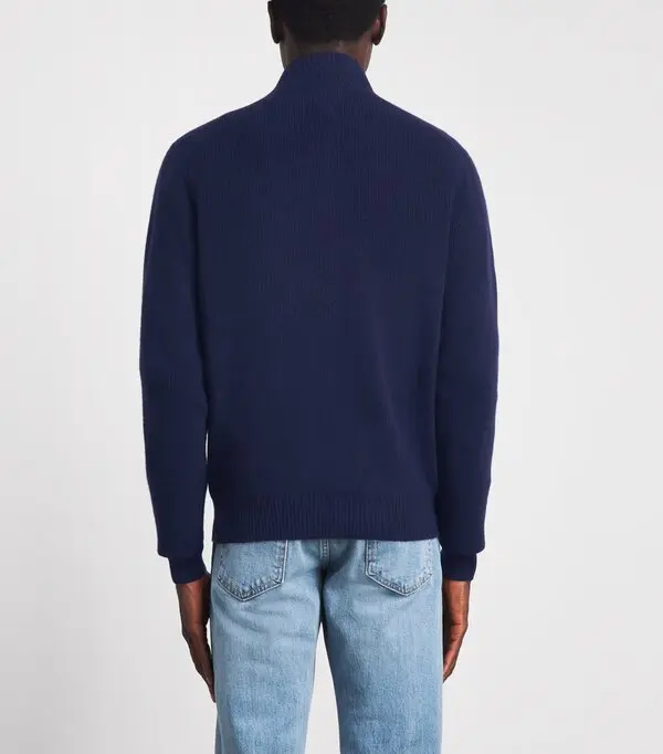FIORONI CASHMERE Half-zip Sweater