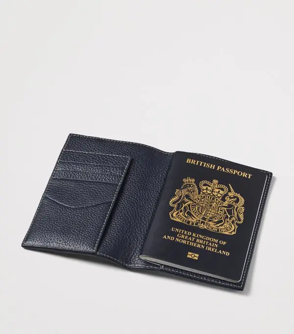 ASPINAL OF LONDON Leather Hudson Passport Cover