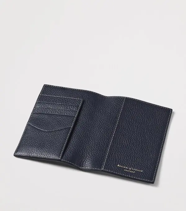 ASPINAL OF LONDON Leather Hudson Passport Cover