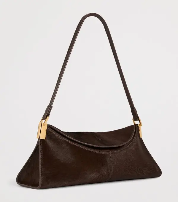 Balmain Small Pony Hair 64-83 Shoulder Bag