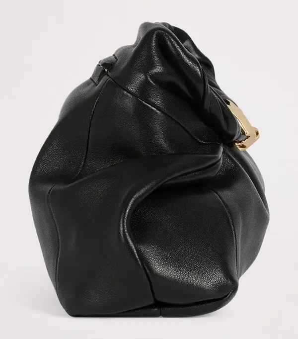 Balmain Small Lambskin Dinner At 8 Shoulder Bag