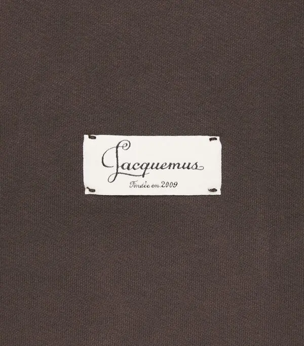 Jacquemus Cotton Oversized Logo Sweatshirt
