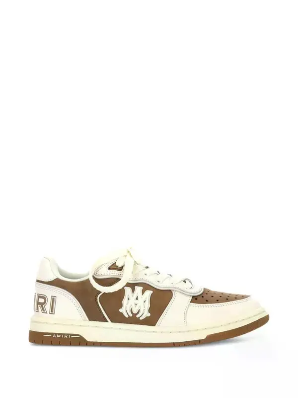 Amiri Newport Two-tone Suede Sneakers - Neutrals