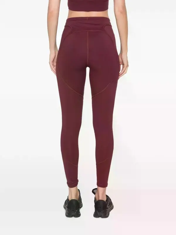 Adidas By Stella McCartney Logo-print Panelled Leggings