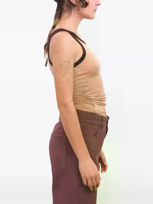 BASERANGE Contrast Trim Tank Top