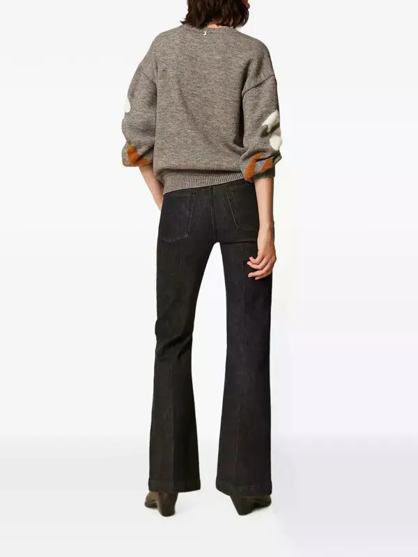 TWINSET Denim Flared Jeans