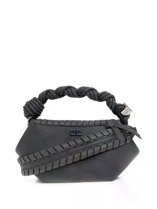 GANNI Braided Top Handle Tote Bag