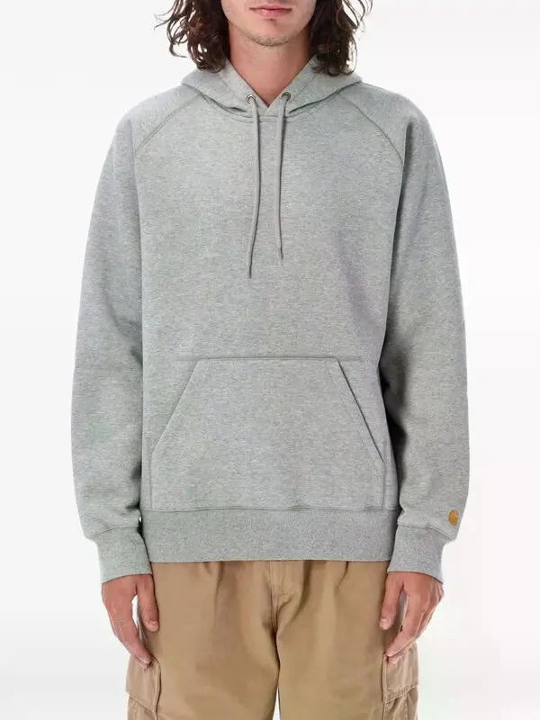 Carhartt Work In Progress Hooded Chase Sweatshirt - Grey