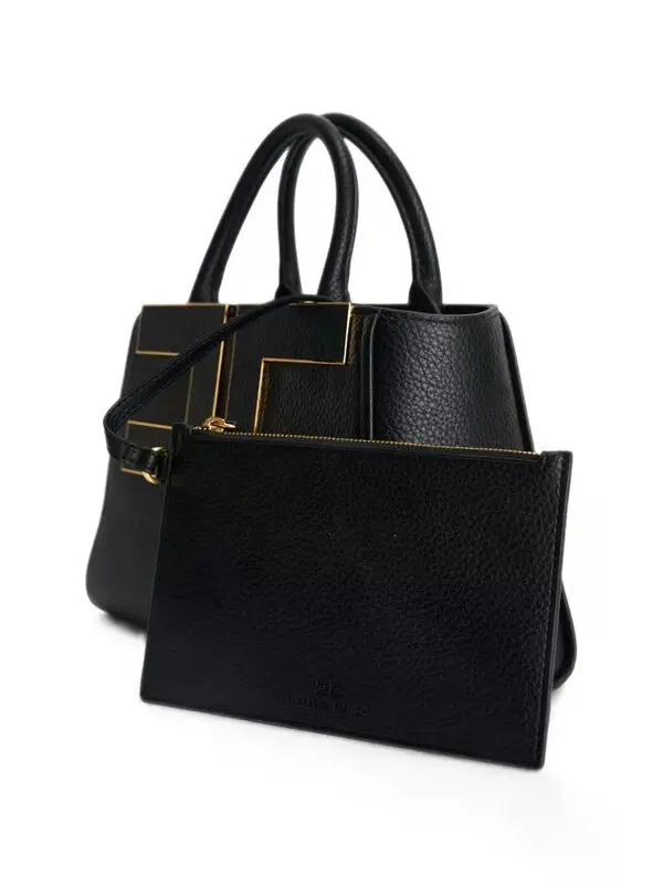 Elisabetta Franchi Logo Plaque Tote Bag