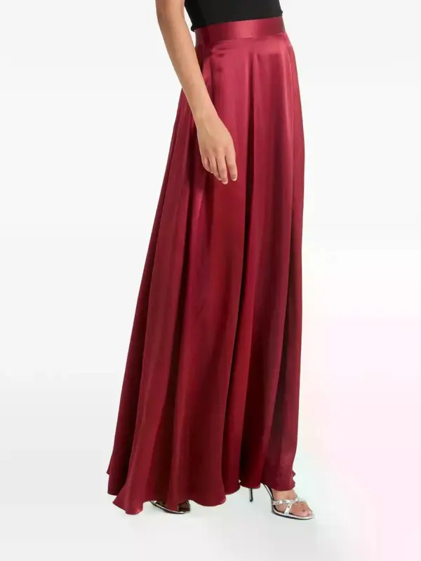 TEMPERLEY LONDON Amerie Satin Maxi Skirt