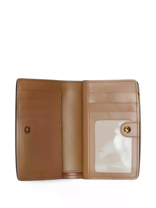 Michael Kors Logo-embossed Pebbled-leather Wallet