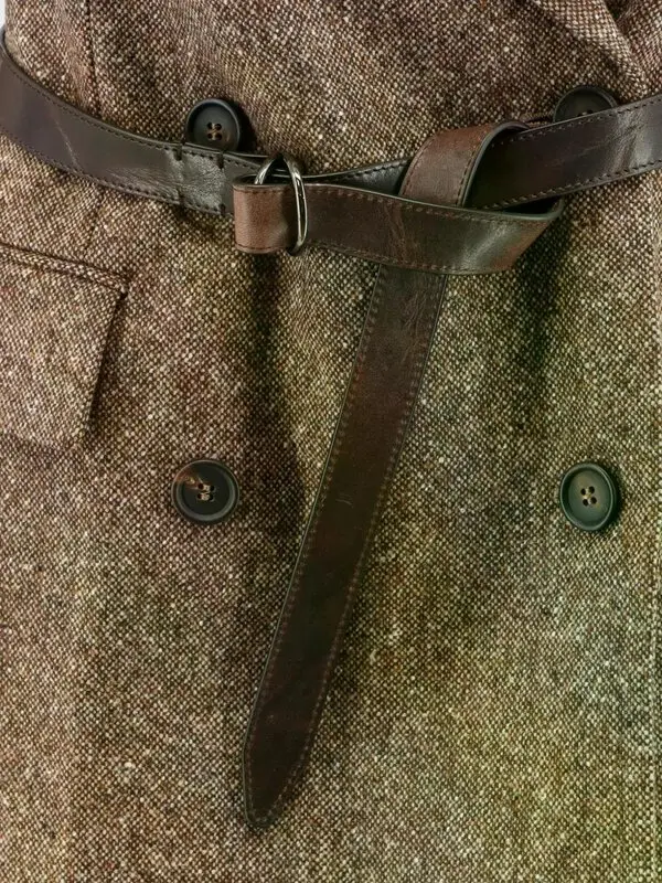 Brunello Cucinelli Belted Double-breasted Waistcoat
