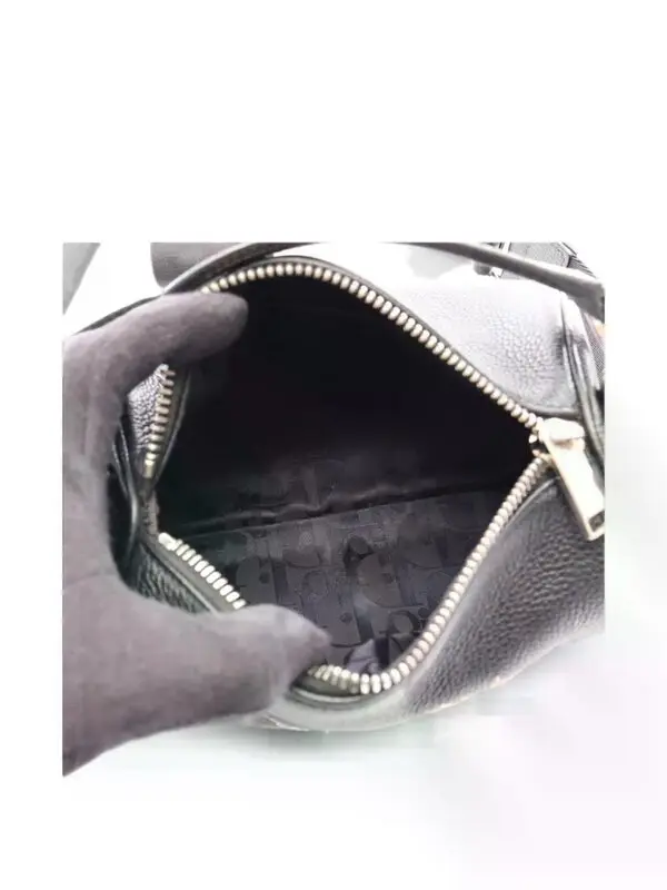 Dior 2010s Mini Roller Floral-print Messenger Bag