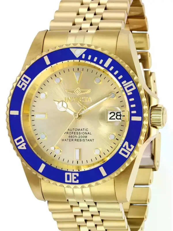 INVICTA Pro Diver Automatic Watch With -tone Dial - Gold