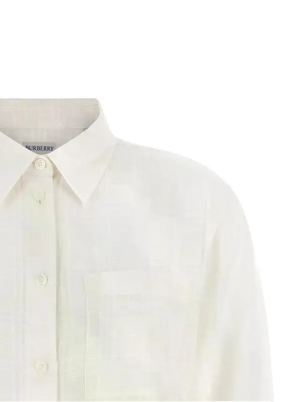 Burberry Emma Check Cotton Shirt